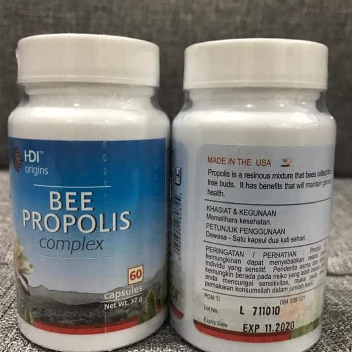 HDI-Origins-Bee-Propolis-Complex - HaloSehat